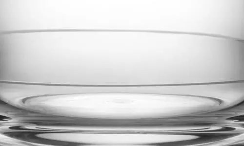 ORREFORS Informal Carafe With Catch Bowl