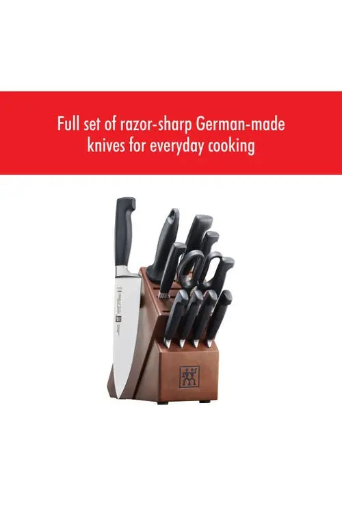 ZWILLING Four Star 12-piece Knife Block Set