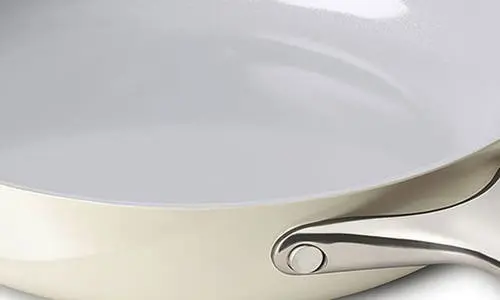 CARAWAY Nonstick Ceramic 10.5-inch Fry Pan - Cream