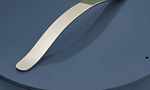 CARAWAY Nontoxic Ceramic Nonstick Sauté Pan With Lid - Navy