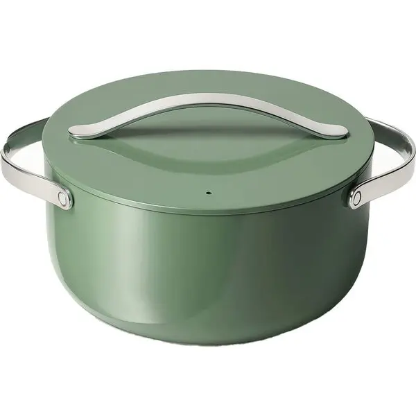 CARAWAY 6.5 Quart Dutch Oven With Lid - Green
