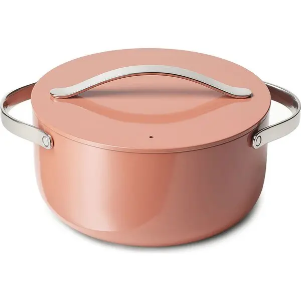 CARAWAY 6.5 Quart Dutch Oven With Lid - Perracotta