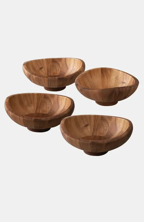 NAMBE Set Of 4 Butterfly Salad Bowls - No Color