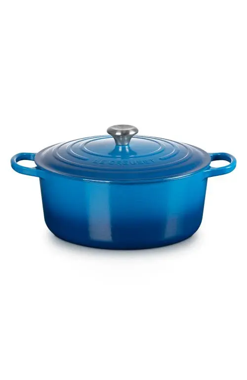 LE CREUSET Signature 9-quart Round Enamel Cast Iron French/dutch Oven - Marseille