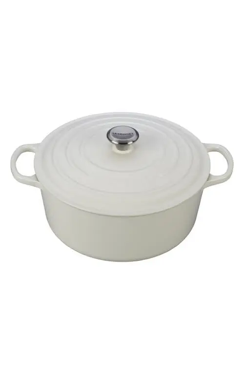 LE CREUSET Signature 9-quart Round Enamel Cast Iron French/dutch Oven - White