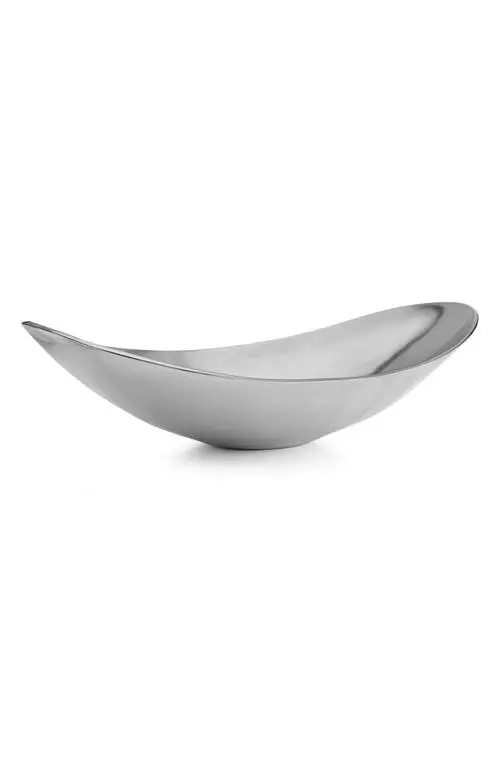 NAMBE Lava Grande Serving Bowl - Metallic Silver