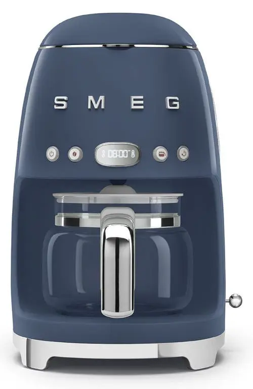 SMEG 50s Retro Style 10-cup Drip Coffeemaker - Navy