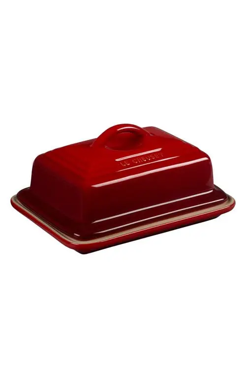 LE CREUSET Heritage Butter Dish - Cherry