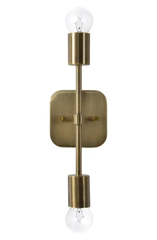 RENWIL Anka Wall Sconce - Plated Antique Brass
