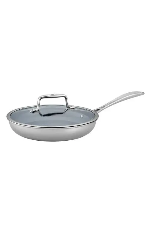 ZWILLING Clad Cfx 9.5-inch Nonstick Fry Pan With Lid - Stainless Steel