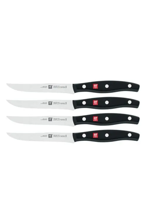 ZWILLING Twin 4-piece Signature Steak Knife Set - Stainless Steel