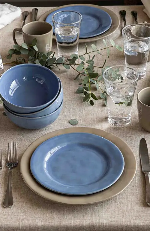 JULISKA Puro Salad/dessert Plate - Chambray