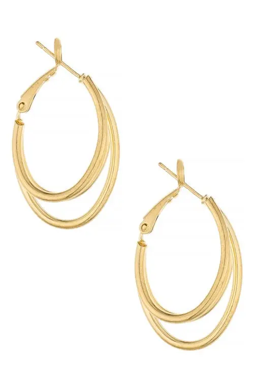Ettika Triple Hoop Earrings