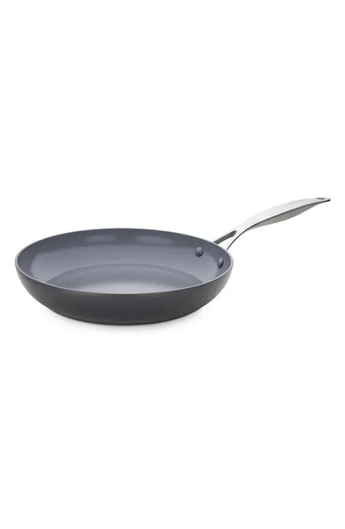GREENPAN Valencia Pro 11-inch Anodized Aluminum Ceramic Nonstick Fry Pan - Gray