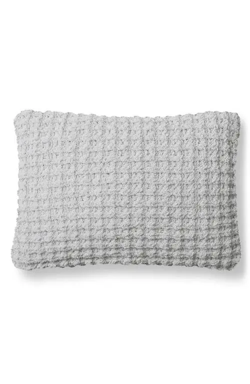 SUNDAY CITIZEN Waffle Texture Pillow - Cloud Grey