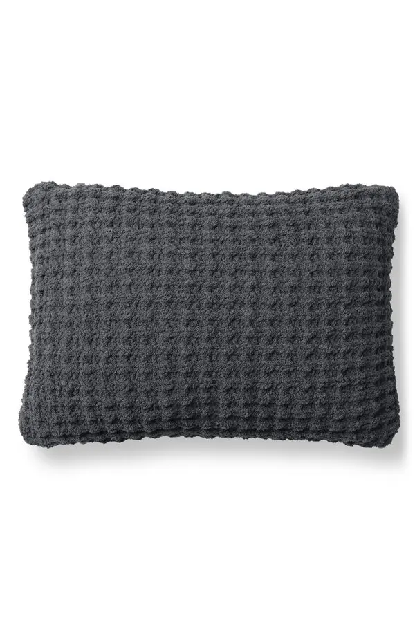 SUNDAY CITIZEN Waffle Texture Pillow - Coal