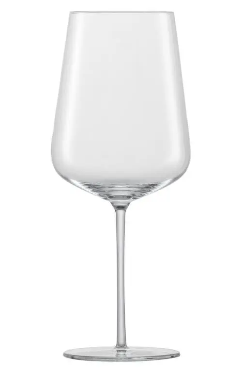 ZWIESEL GLAS Schott Zwiesel Vervino Set Of 6 Bordeaux Wine Glasses - Clear