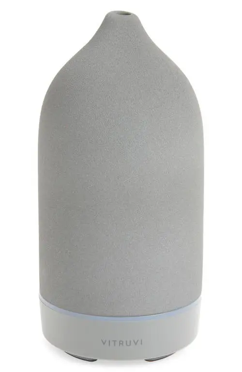 VITRUVI Stone Porcelain Diffuser - Charcoal