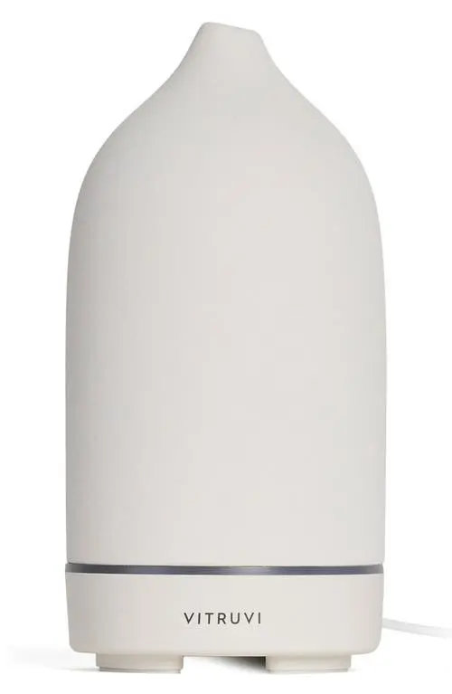 VITRUVI Stone Porcelain Diffuser - White