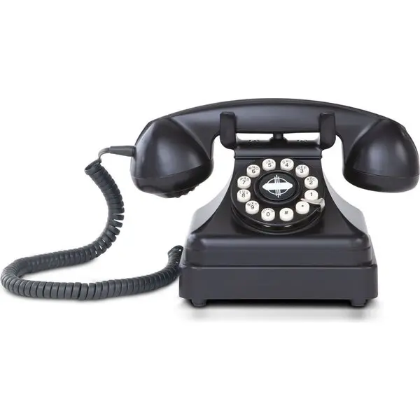 CROSLEY Kettle Desk Phone - Black