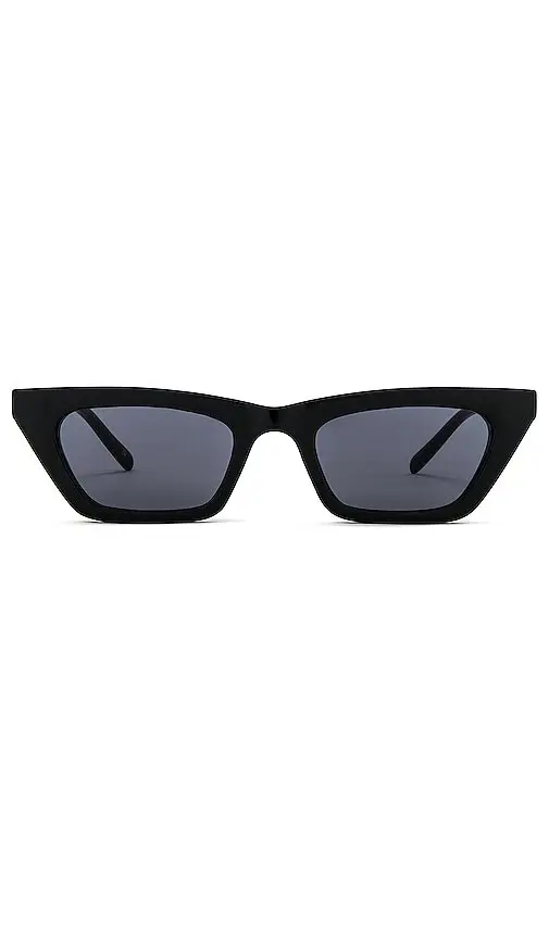 AIRE Polaris Sunglasses - Black & Smoke Mono