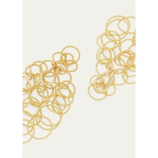 Buccellati Hawaii 18k Pendant Earrings