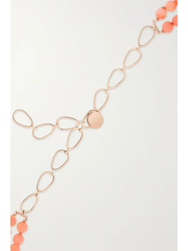 DIANE KORDAS Id 14-karat Bead And Diamond Choker