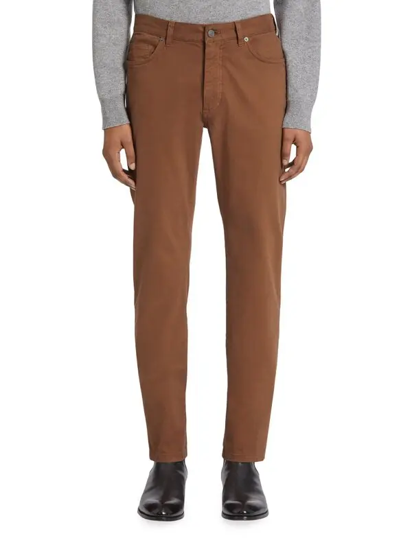 Zegna Stretch Gabardine Pants