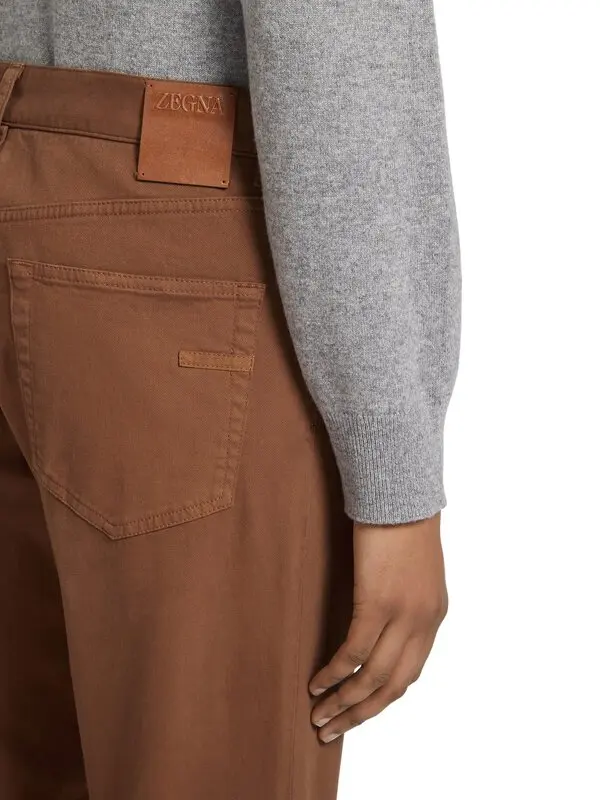 Zegna Stretch Gabardine Pants