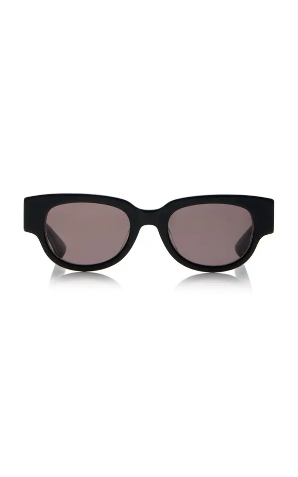 Bottega Veneta Cat-eye Acetate Sunglasses - Black