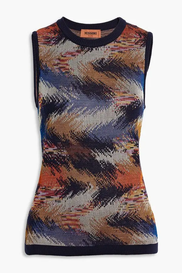 Missoni Crochet-knit Tank