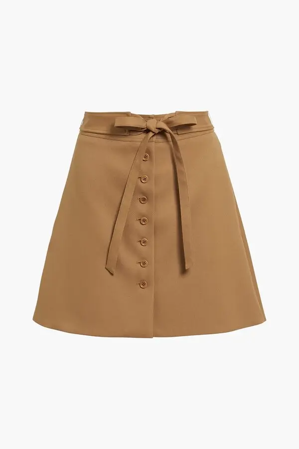 Stella McCartney Aliana Twill Mini Skirt