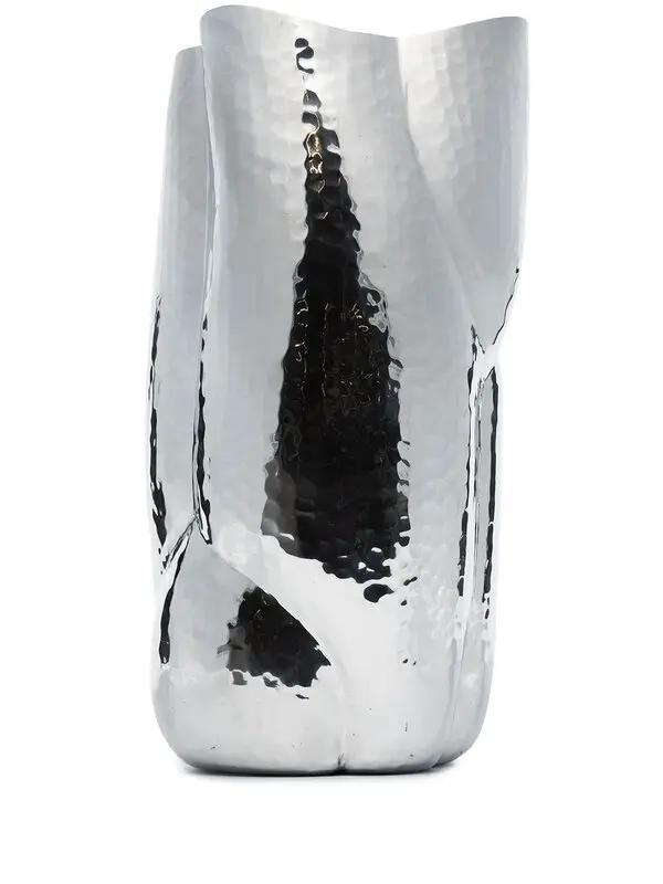 TOM DIXON Cloud Tall Vessel - Silver