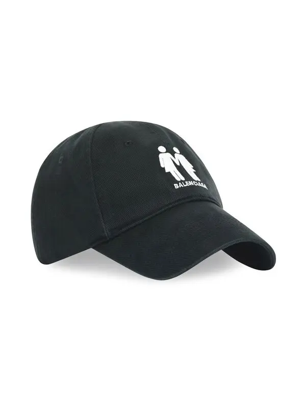 Balenciaga Embroidered Logo Baseball Cap