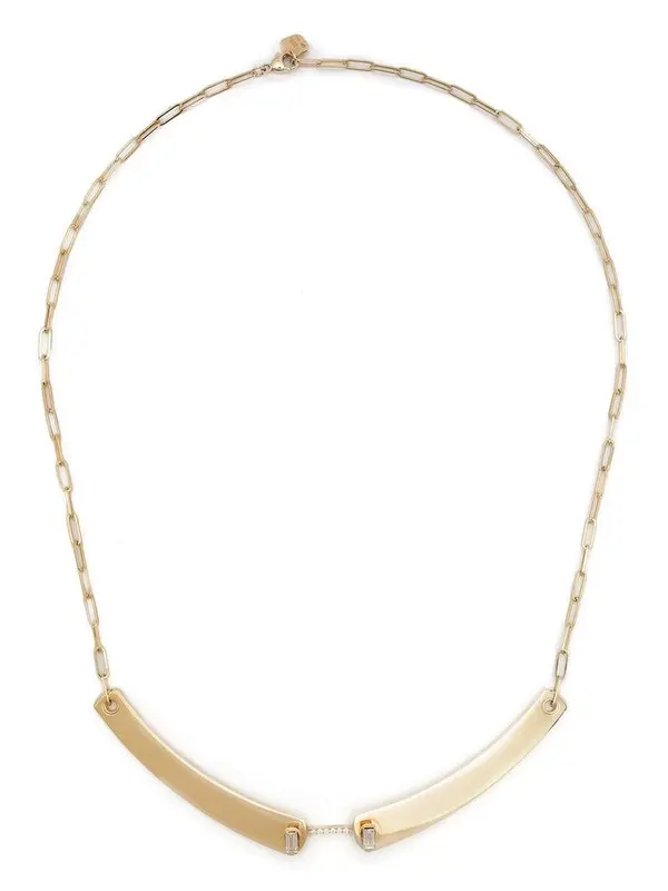 NOUVEL HERITAGE 18kt Yellow Diamond Dinner Date Mood Necklace - Gold