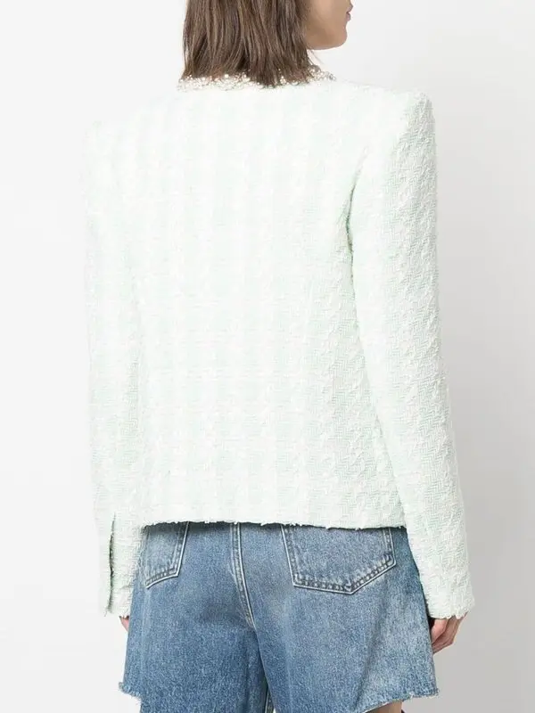Balmain Embellished Tweed Jacket