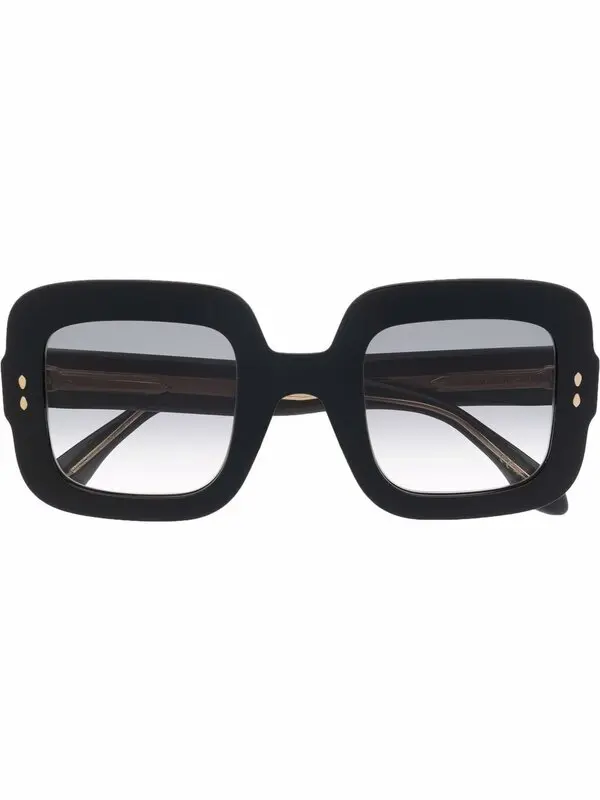 Isabel Marant Tinted Square-frame Sunglasses - Black