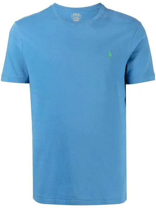 Polo Ralph Lauren Embroidered Logo T-shirt - Blue