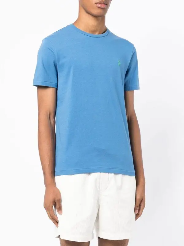 Polo Ralph Lauren Embroidered Logo T-shirt - Blue