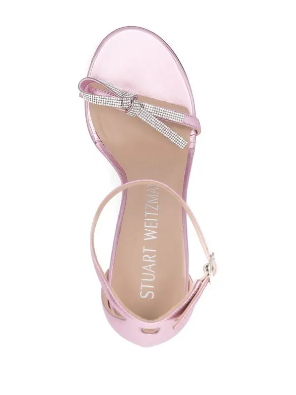 STUART WEITZMAN 110mm Crystal-embellished Sandals
