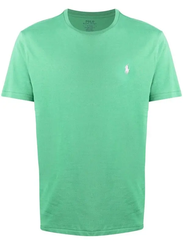 Polo Ralph Lauren Logo-embroidered Cotton T-shirt - Green