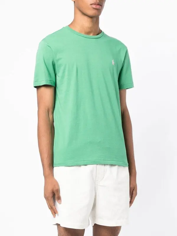 Polo Ralph Lauren Logo-embroidered Cotton T-shirt - Green