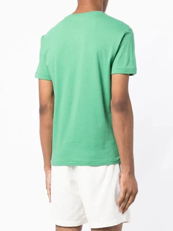 Polo Ralph Lauren Logo-embroidered Cotton T-shirt - Green