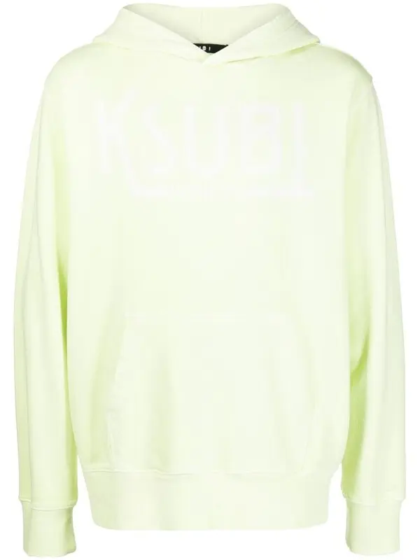 Ksubi Logo-print Cotton Hoodie - Green