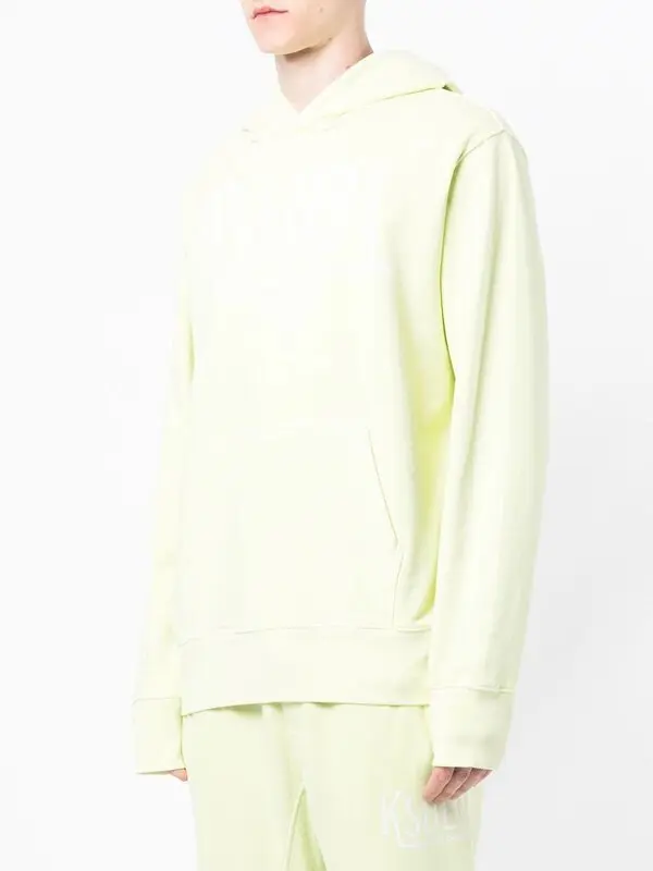 Ksubi Logo-print Cotton Hoodie - Green