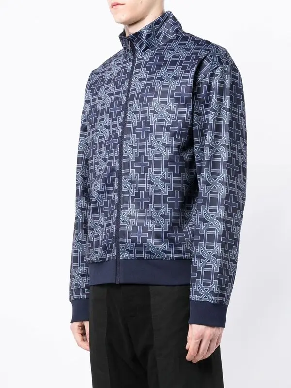 Ksubi Monogram Zip-up Track Jacket