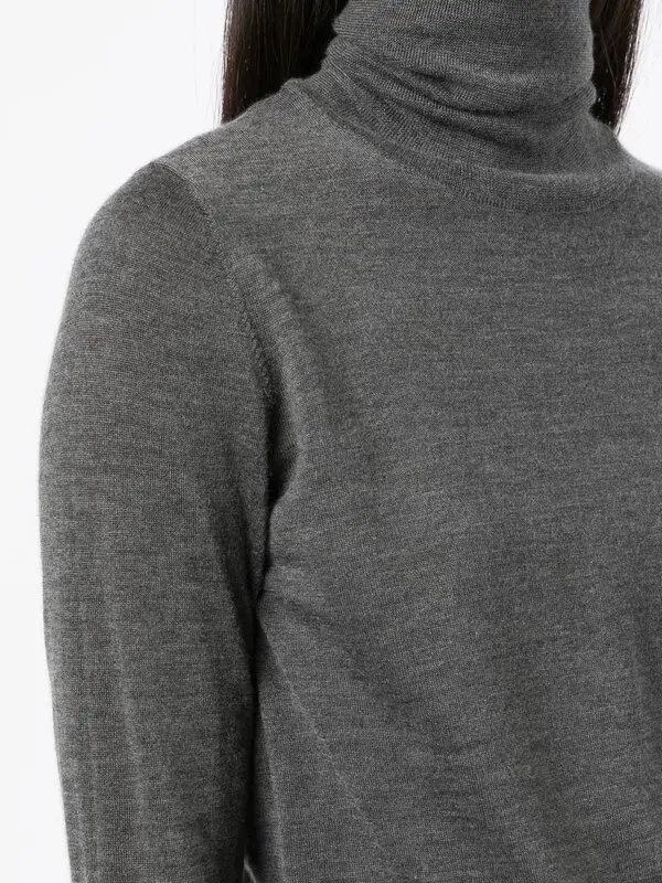 Brunello Cucinelli Cashmere-silk Blend Roll-neck Jumper