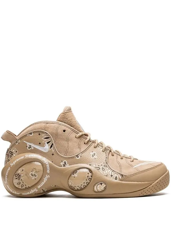 Nike X Supreme Air Zoom Flight 95 Sneakers - Brown