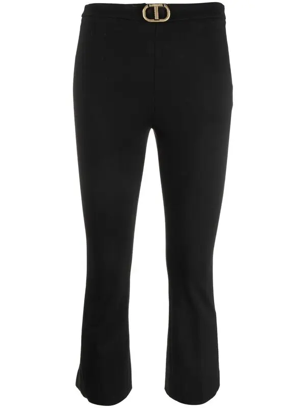 TWINSET Cropped Tailored Trousers