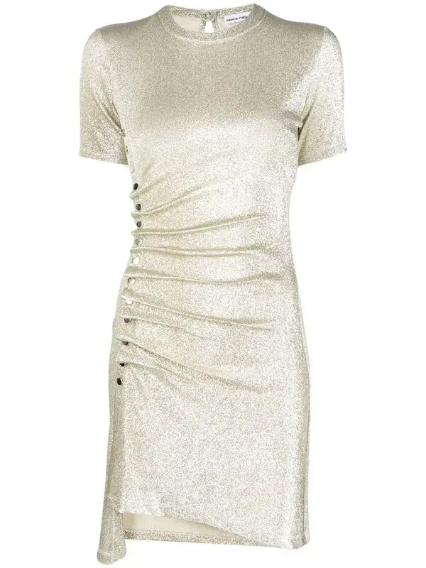 Rabanne Asymmetric Mini Dress